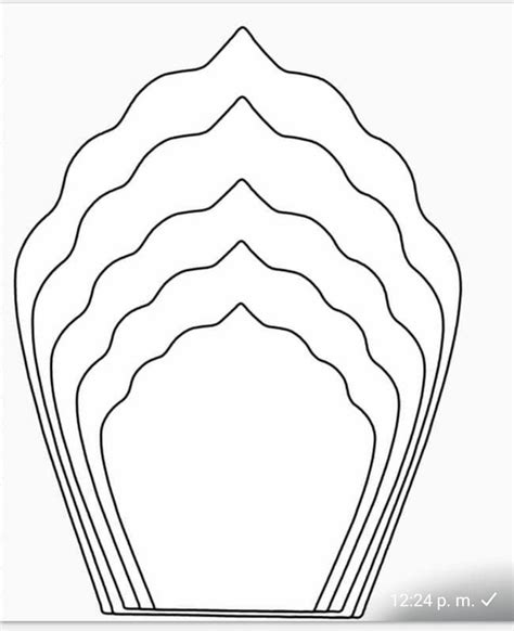 Moldes De Pétalas De Flor 40 Modelos E Ideias Dicas Práticas 56D