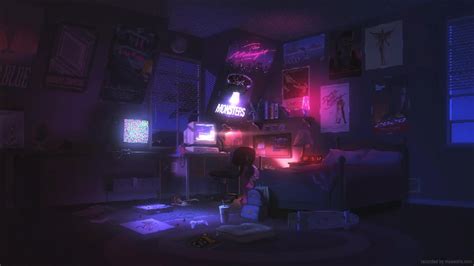 Pixel Room Wallpapers Wallpaper Cave