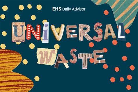 Infographic Universal Waste EHS Daily Advisor