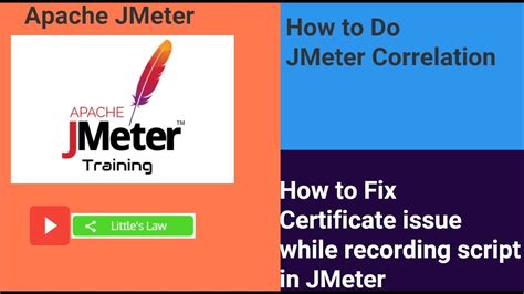 How To Do Correlation In Jmeter How To Fix Certificate Issue While