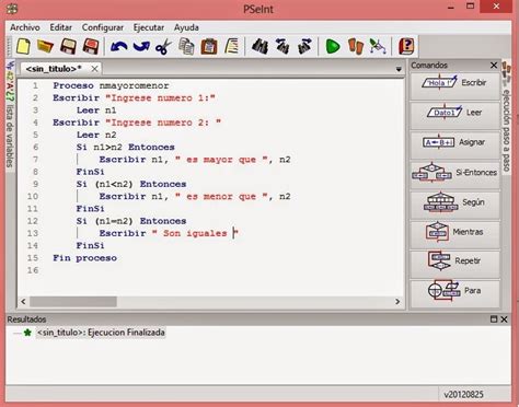Computación Aplicada Ejercicios resueltos PSeInt