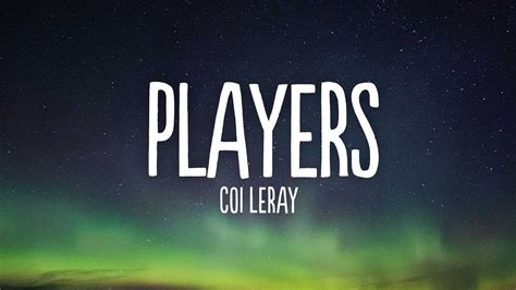 Coi Leray Players Lyrics Girls Are Players Too YouTube