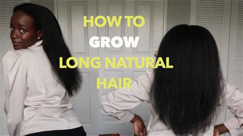 MY TOP TIPS To GROW LONG HEALTHY NATURAL HAIR TYPE 4 HAIR YouTube