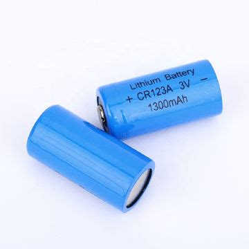 Limno2 Primary Lithium Battery CR123A CR17345 3 0V 1400mAh For Camera