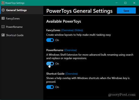 Windows 10 Powertoys With Windows Layouts Shortcuts List