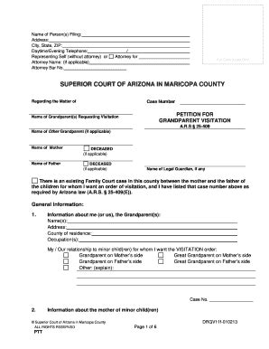 Fillable Online Superiorcourt Maricopa Superior Court Of Arizona In