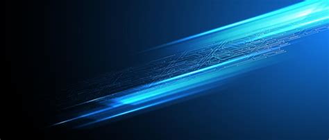 Fondo Abstracto Tecnolog A Movimiento Velocidad Luz Azul Alta Velocidad