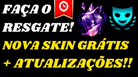 FAÇA O RESGATE Nova Skin Grátis no Lol Parte 2 do Passe de Festival