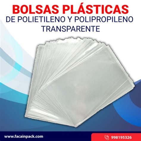 Bolsas Plásticas de Polietileno y Polipropileno Transparente en Perú