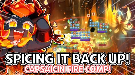 SPICING IT UP AGAIN Capsaicin Fire Comp Review Cookie Run Kingdom