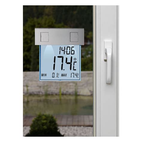 TFA 30 1035 Digitales Fensterthermometer Mit Solarbeleuchtung VISION