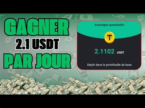 Voici Comment Gagner Usdt Chaque Jour Et Recevoir Directement Sur