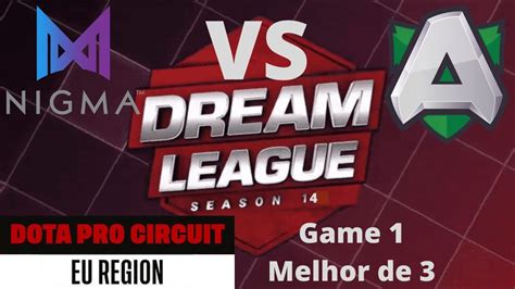 Dota Dreamleague Season Dpc Eu Upper Division Nigma Vs Alliance