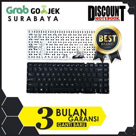 Jual Keyboard Laptop Asus K L Black Shopee Indonesia
