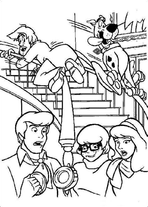 Free Printable Scooby Doo Coloring Pages