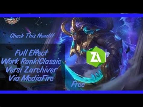 Script Skin Martis Zodiac Capricorn Full Effect Versi Zarchiver YouTube