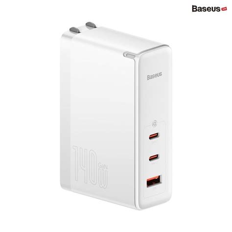 Củ Sạc Nhanh Baseus GaN5 Pro Fast Charger 140W 2C USB kèm C to C