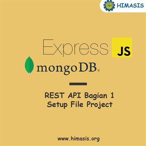 materi membuat restful api dengan express js bagian 1 setup projet politeknik stmi jakarta