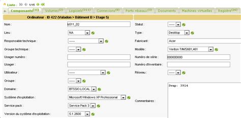 Reseau Gestionconfiguration Glpi Inventaire Les Cours Du BTS SIO