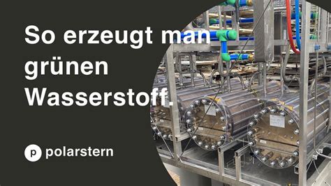 Wie erzeugt man grünen Wasserstoff einfach erklärt