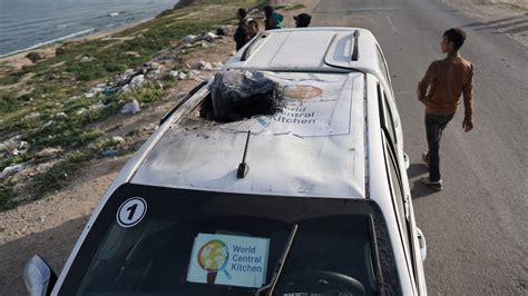 Guerre Israël Hamas qui sont les 7 humanitaires tués dans une frappe