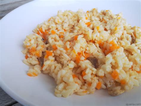 Arroz de Cenoura e Frango Iguaria Receita e Culinária