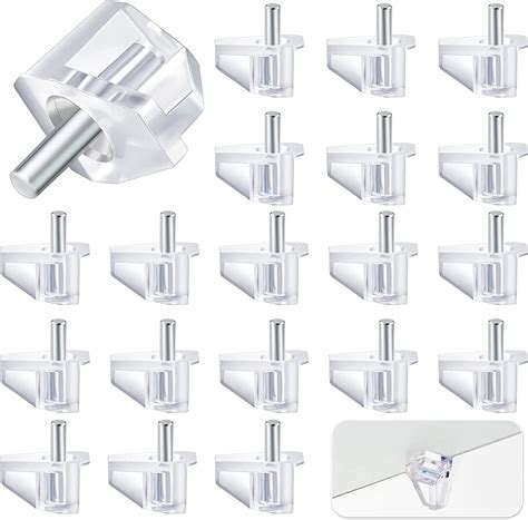 Hotop Millimeters Or Inch Shelf Support Peg Clear Plastic Support