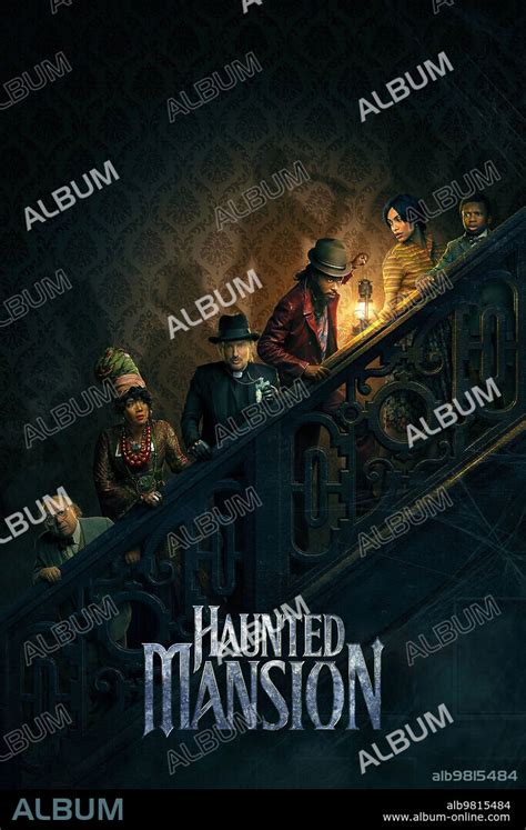Poster Of HAUNTED MANSION 2023 Directed By JUSTIN SIMIEN Copyright