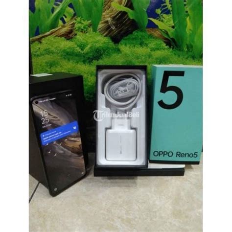 HP Oppo Reno 5 Ram 8 128Gb Fullset Original Bekas Bergaransi Harga Nego