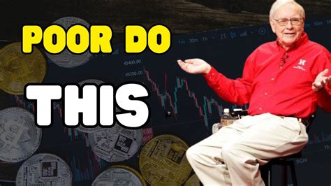 Things Poor People Waste Their Money On By Warren Buffett Youtube