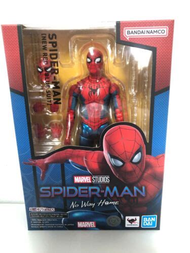 Bandai S H Figuarts Spider Man No Way Home New Red Blue Suit Us Seller