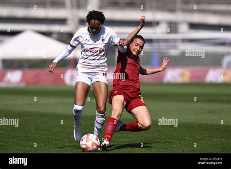 Rome Italy 01st Apr 2023 Lindsey Kimberley Thomas Of A C Milan And