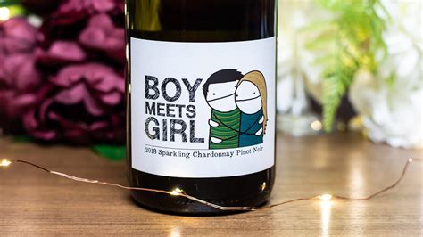 Boy Meets Girl Chardonnay Pinot Noir 2018 Naked Wines