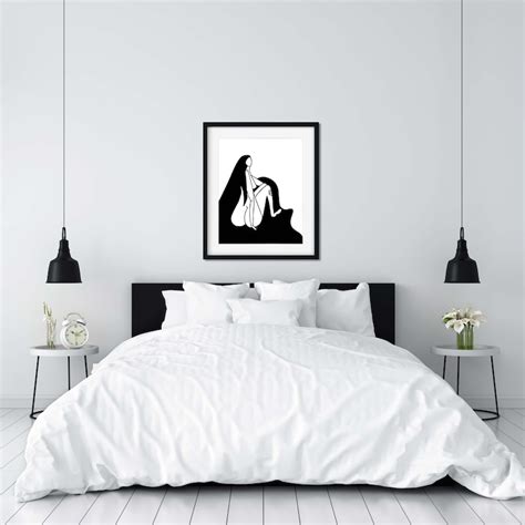 Female Body Art Black And White Naked Woman Art Woman Figure Art