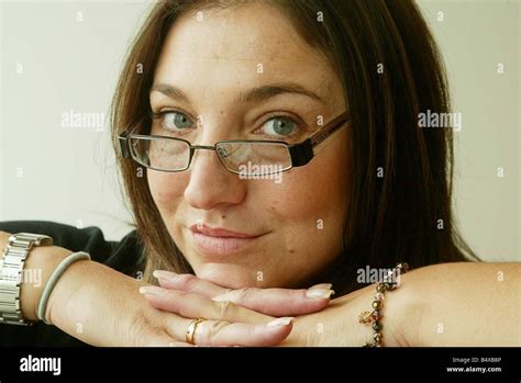 Jo Frost TVs Super Nanny August 2005 2000s Stock Photo Alamy