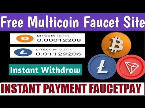 NEW High Paying MultiCoin Faucet Earning Site Every Second Claim