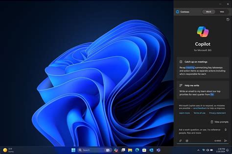 Copilot für Microsoft 365 ist jetzt auf Windows Desktops verfügbar