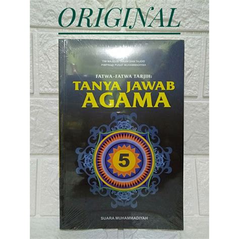 Jual Buku Tanya Jawab Agama Islam Muhammadiyah Jilid Majelis Tarjih