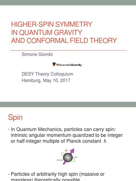 higher spin symmetry in quantum gravity and conformal field theory pdf quantum field theory
