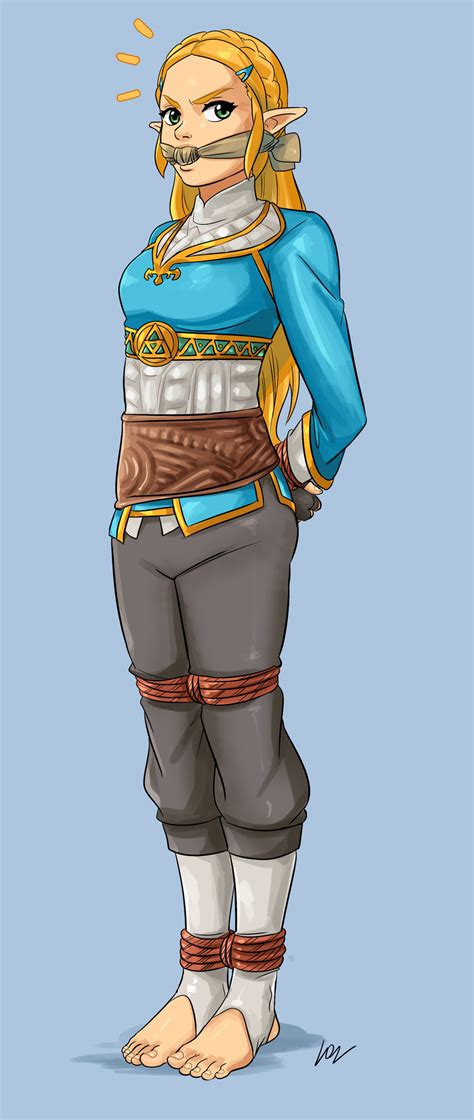 Princess Zelda Botw By Lostonezero On Deviantart