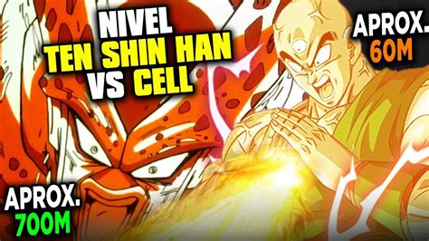 EL MOMENTO MAS EPICO DE TEN SHIN HAN TEN VS CELL COMO DETUVO A
