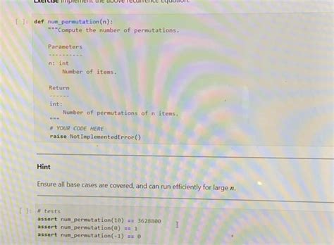 Solved Number Of Permutations Computing Permutations Using Chegg
