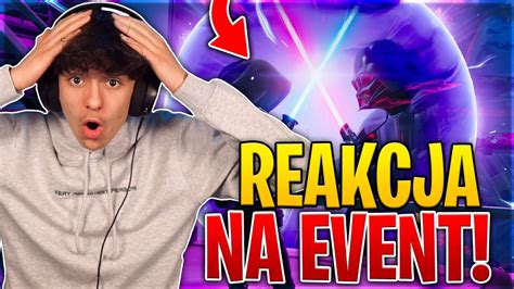 MOJA REAKCJA NA EVENT 3 SEZON CAŁY EVENT w Fortnite YouTube