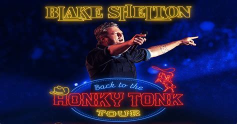 Blake Sheltons Back To The Honky Tonk Tour 103 7 The Gator