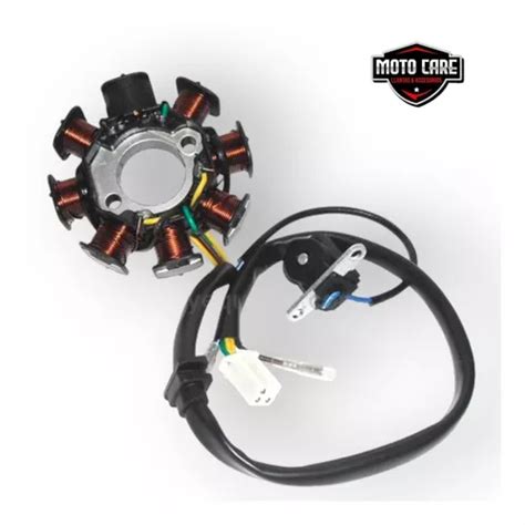 Estator Corona De 8 Bobinas Para Moto Italika Vitalia Ws150 Meses Sin