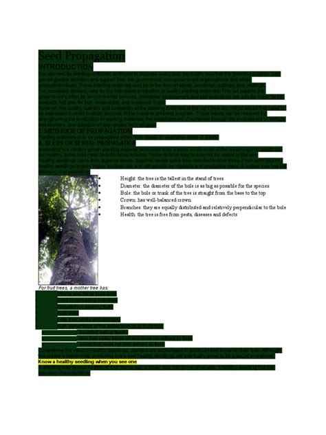 seed propagation i methods of propagation a seeds or sexual propagation download free pdf
