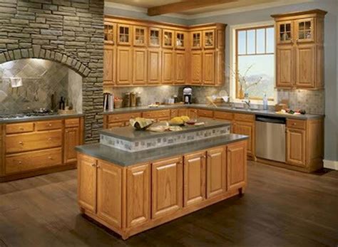 Kitchen Floor Tile Ideas With Oak Cabinets Flooring Guide By Cinvex