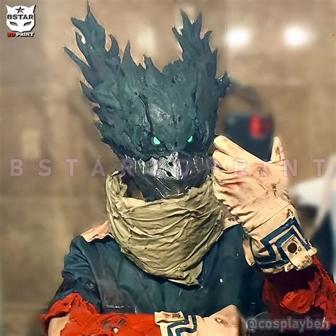 3D Printable Dark Deku Cosplay My Hero Academia CosplayCults