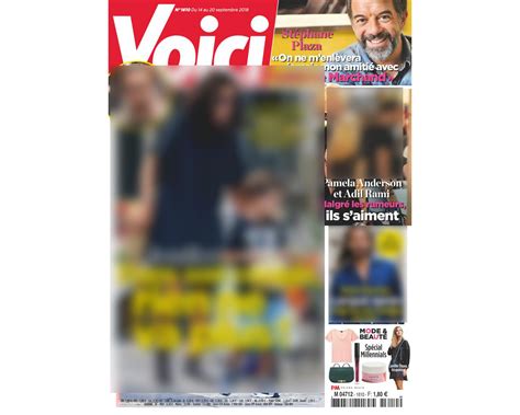 Photo Couverture Du Magazine Voici En Kiosques Le 14 Septembre 2018