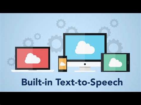 Using Text To Speech Assistive Technologies To Support Students Youtube